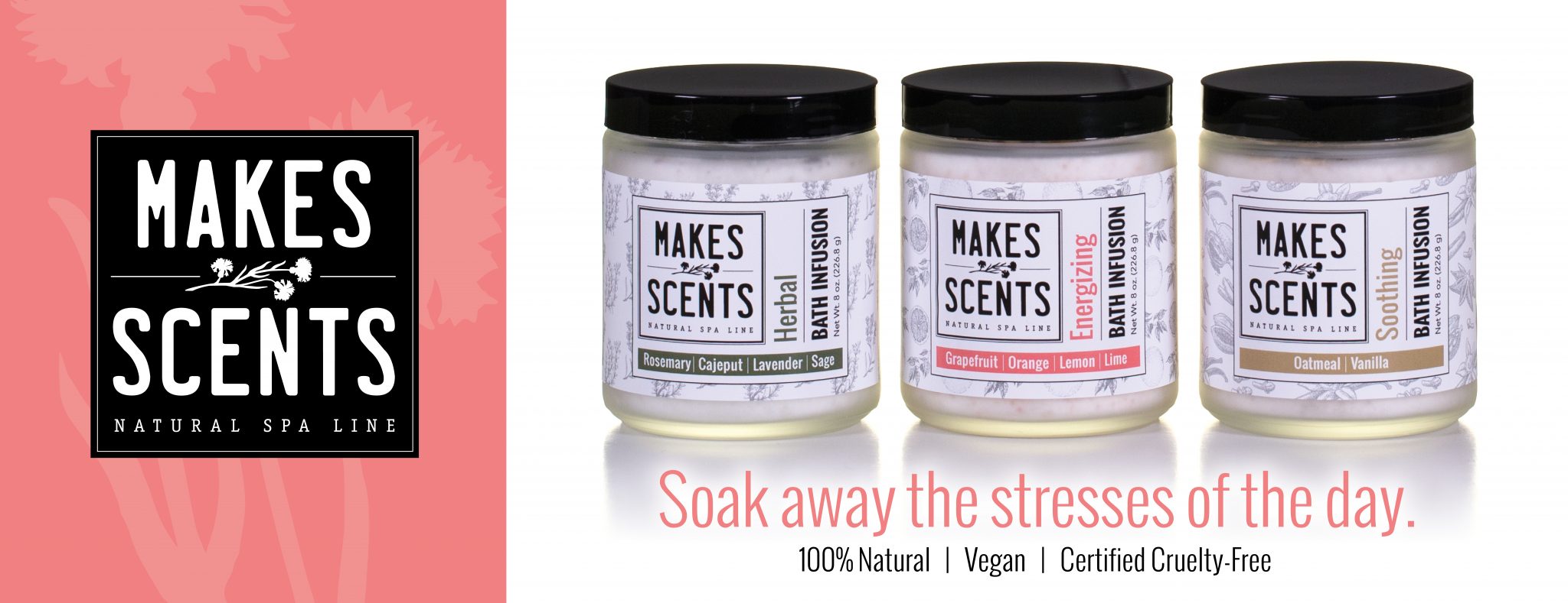 Bath Infusions - Makes Scents Natural Spa Line | Makes Scents Natural ...